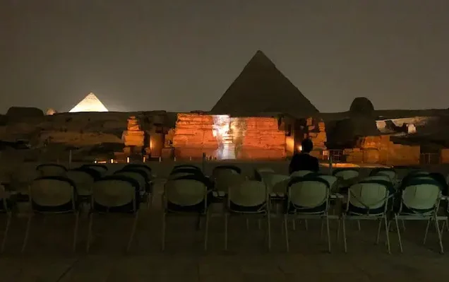 Sound and Light Show at the Pyramids – Get Egypt Vacation